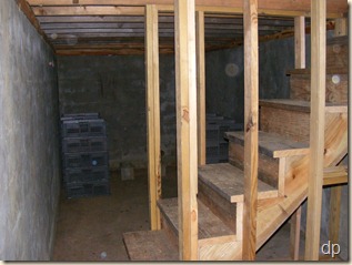 Cedar Ridge Farm: How to build stairs (to the root cellar)